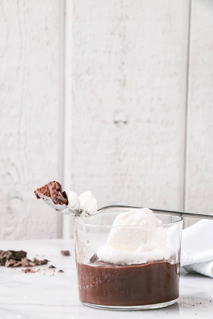 Vanilla and Earl Grey Chocolate Pudding with Sea Salt - My Kitchen Love