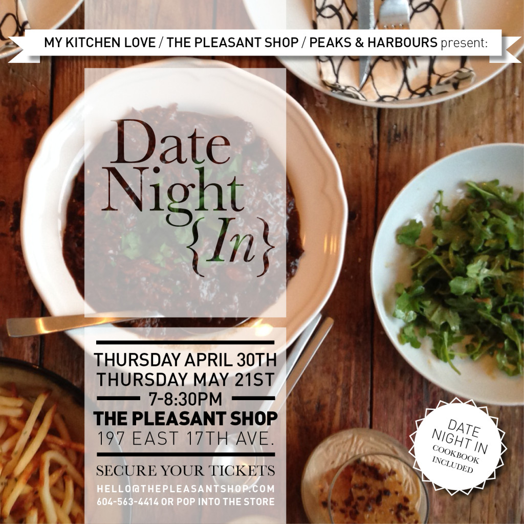 Date Night In Workshop - My Kitchen Love