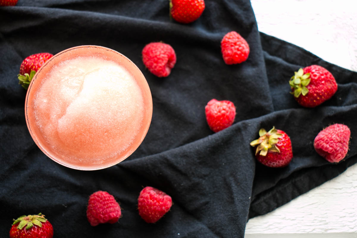 Frosé - Frozen Berry Rosé - My Kitchen Love