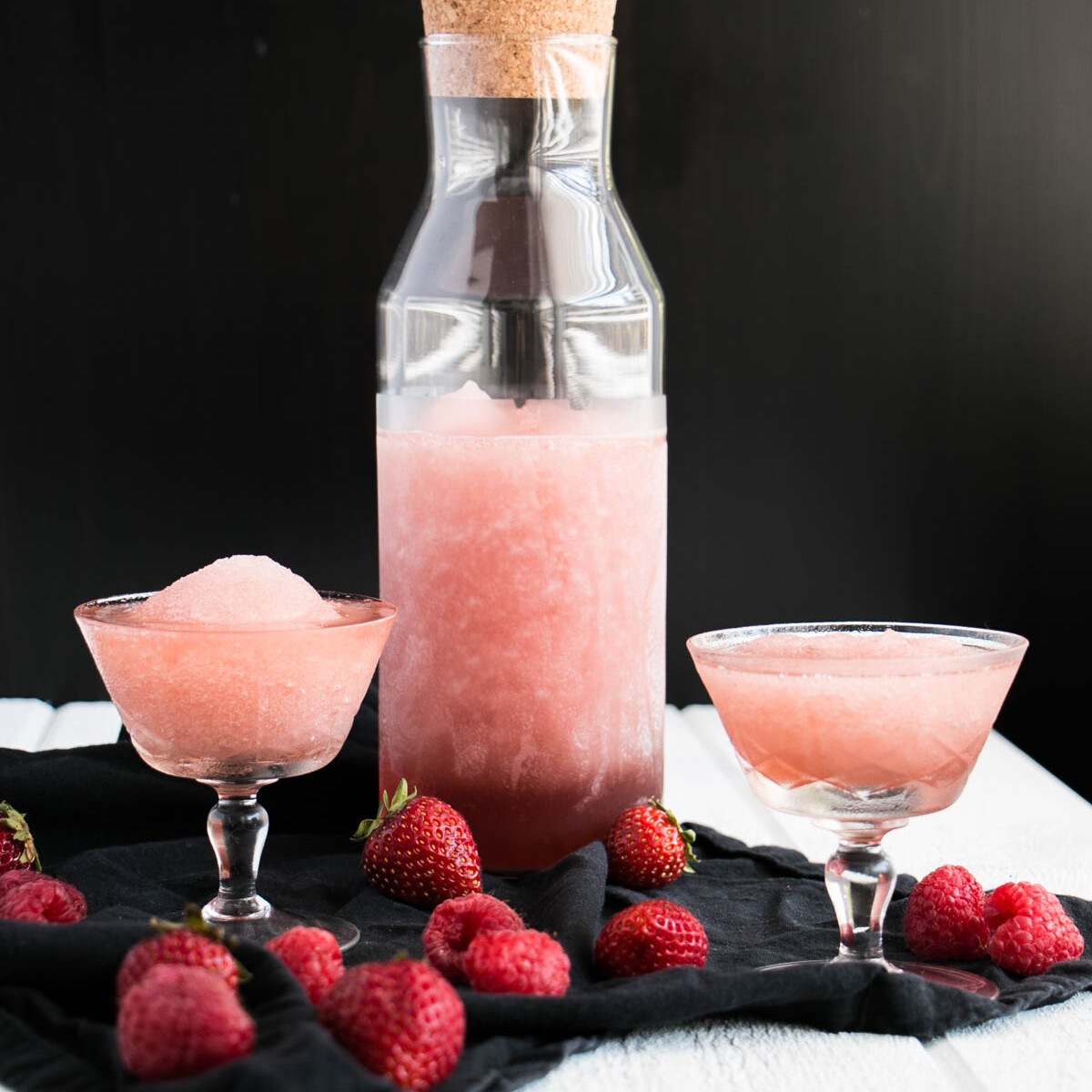Frosé - Frozen Berry Rosé - My Kitchen Love