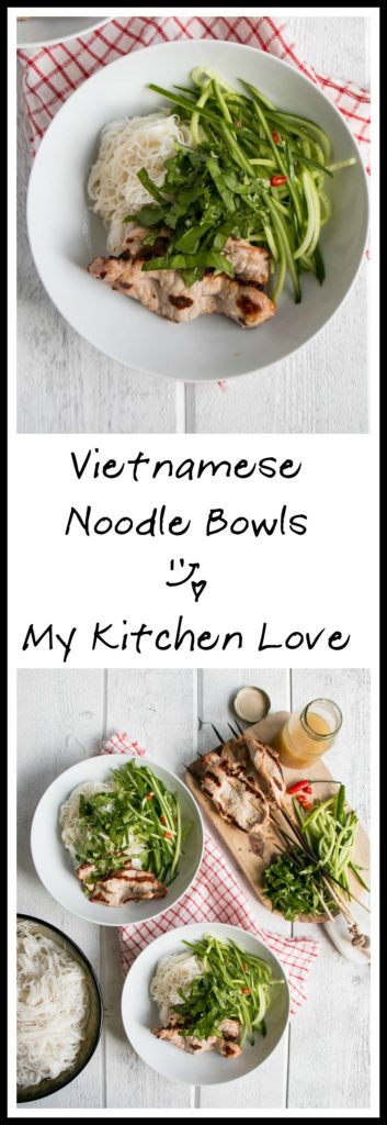 Vietnamese Noodle Bowls - My Kitchen Love