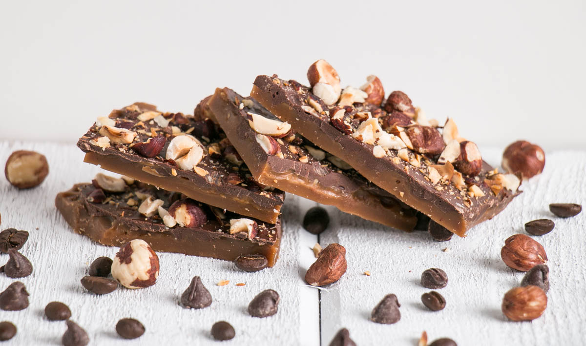 Coffee Toffee - English Toffee Recipe - My Kitchen Love