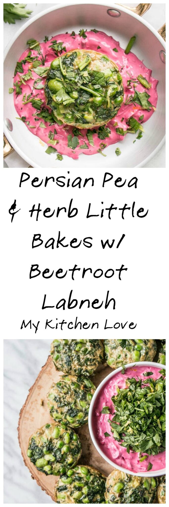 Persian Pea & Herb Little Bakes with Beetroot Labneh - Cookbook Club ...