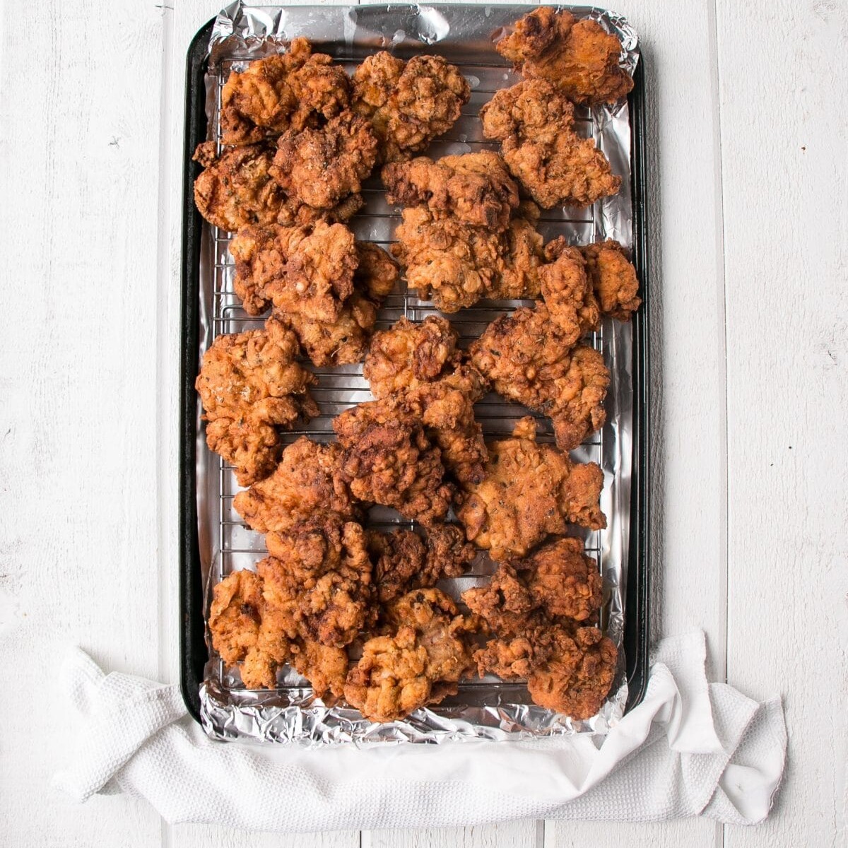 Fried Chicken and Grapefruit Margarita - My Kitchen Love