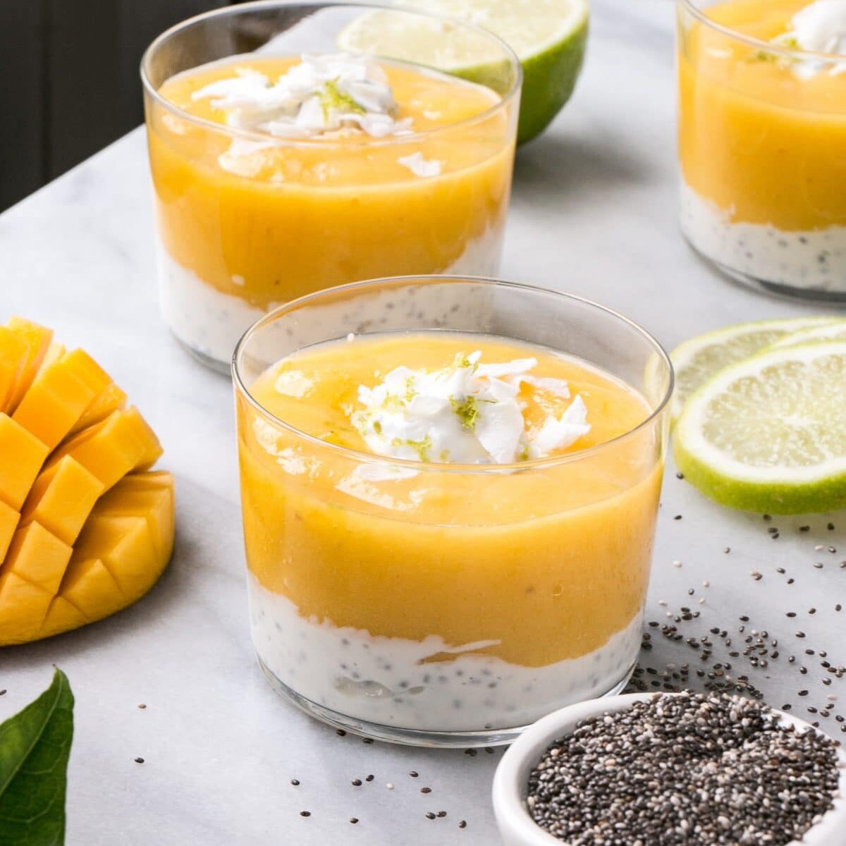 Tropical Chia Pudding - My Kitchen Love