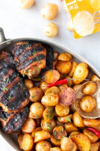 Peri Peri Chicken and Potatoes - My Kitchen Love