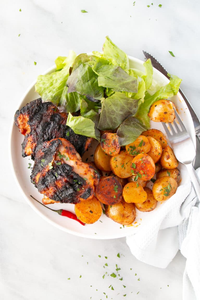 Peri Peri Chicken and Potatoes - My Kitchen Love