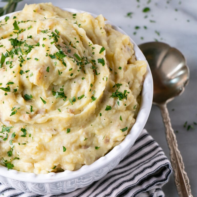 Holiday Make Ahead Mashed Potatoes - My Kitchen Love